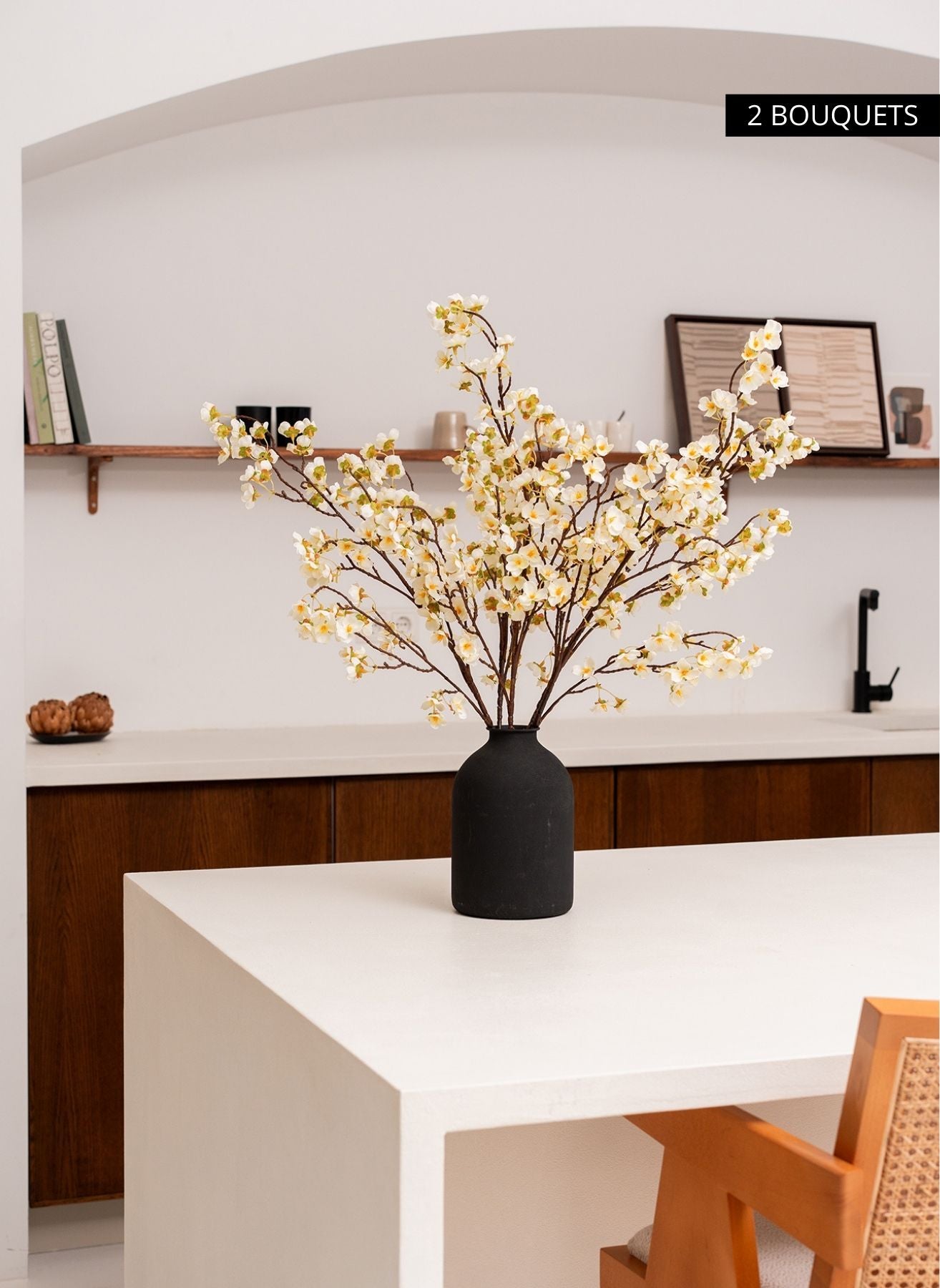 Fleur de Cerisier - Blanc (3 tiges) – AZIN - FR